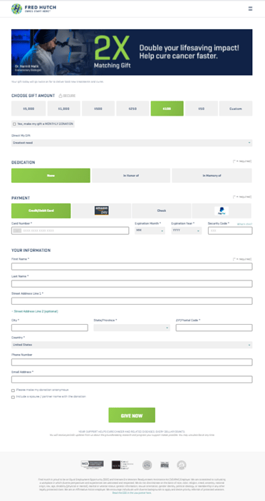 12 donation page designs you’ll want to copy