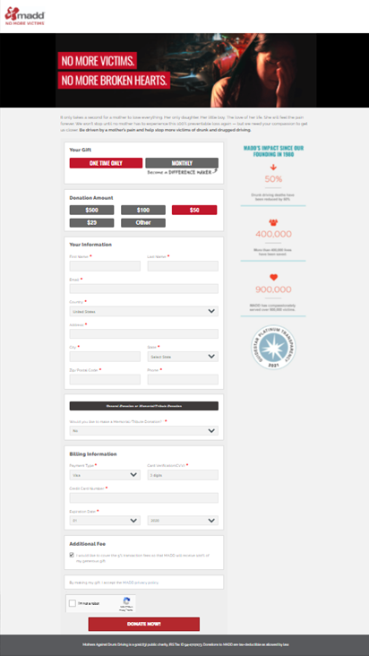 12 donation page designs you’ll want to copy