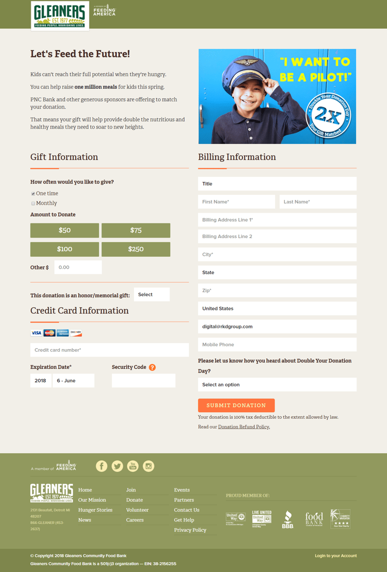 12 donation page designs you’ll want to copy