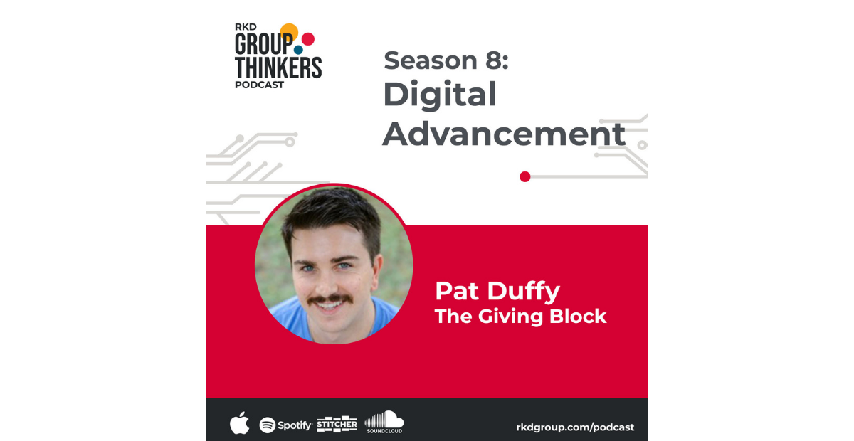 Pat Duffy thinks about cryptocurrency’s role in charitable giving